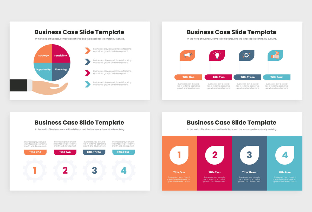 Business Case Infographic Templates – infograpify