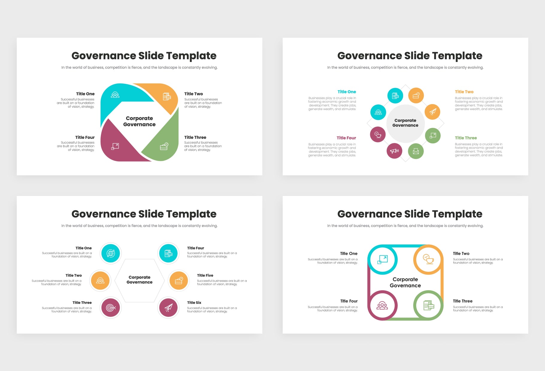 Governance Infographic Templates – infograpify
