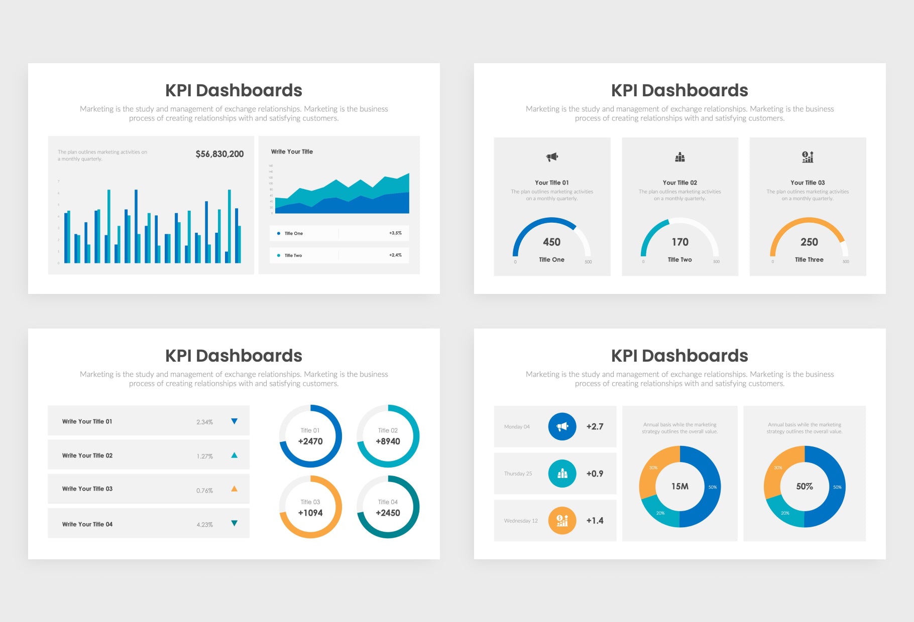 KPI Dashboards PowerPoint Templates by Infograpify – infograpify