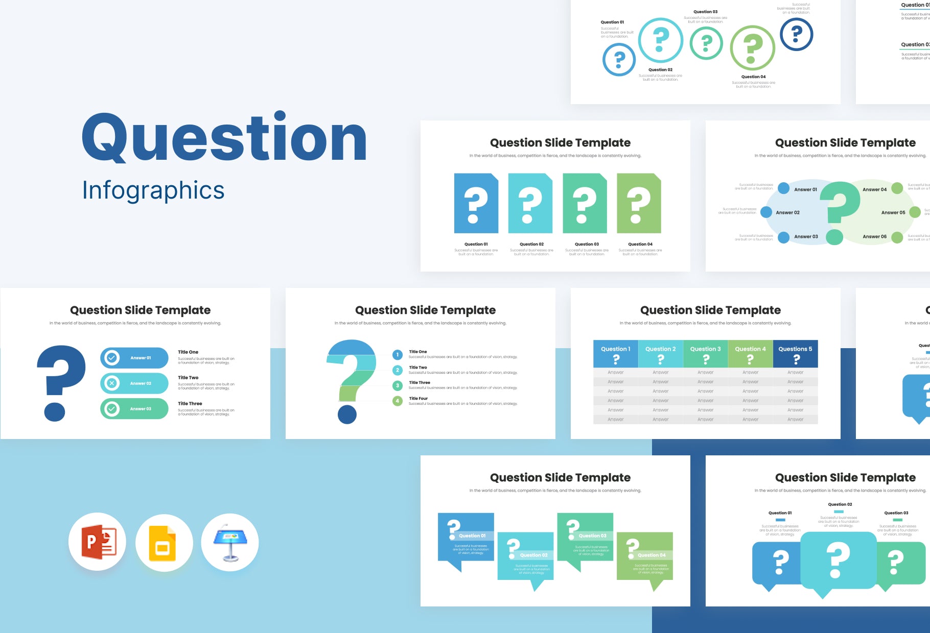 Question Infographic Templates – infograpify