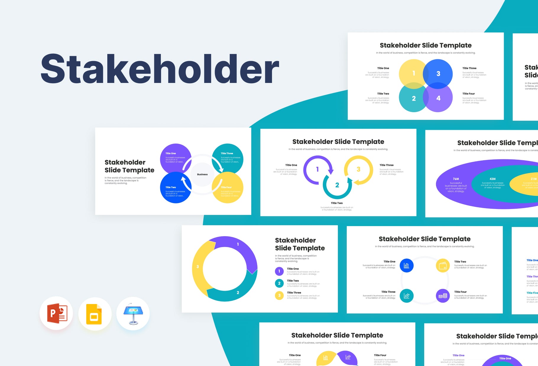 Stakeholder Infographic Templates – infograpify