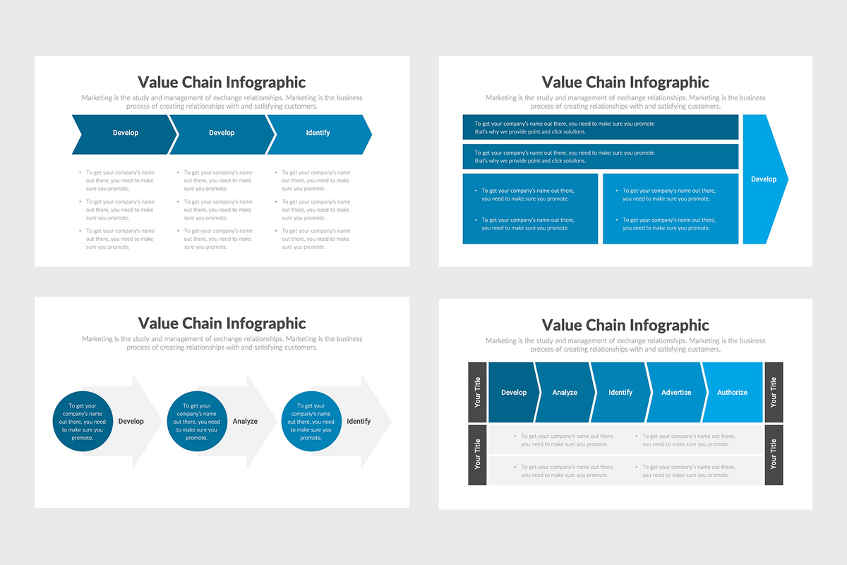 Value Chain Infographics – infograpify