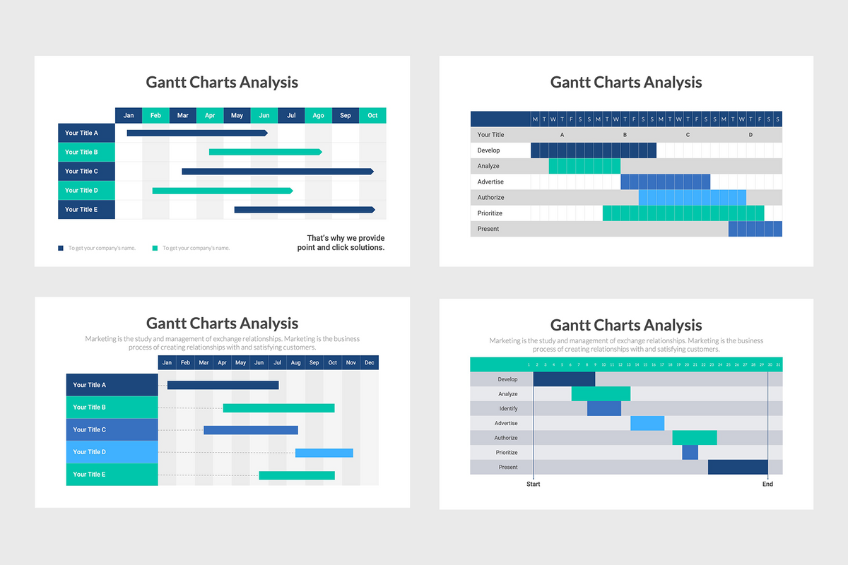 Gaant Chart Template