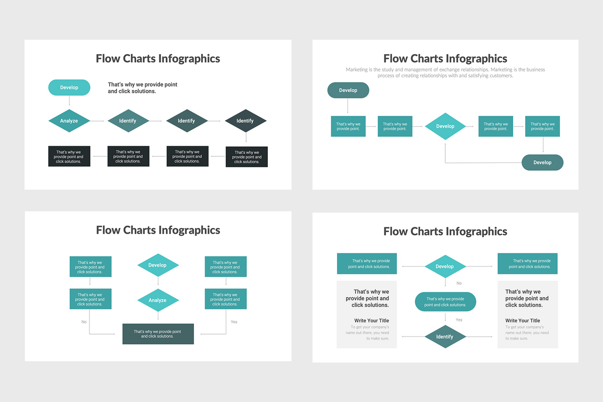 Flow Charts Infographics – infograpify