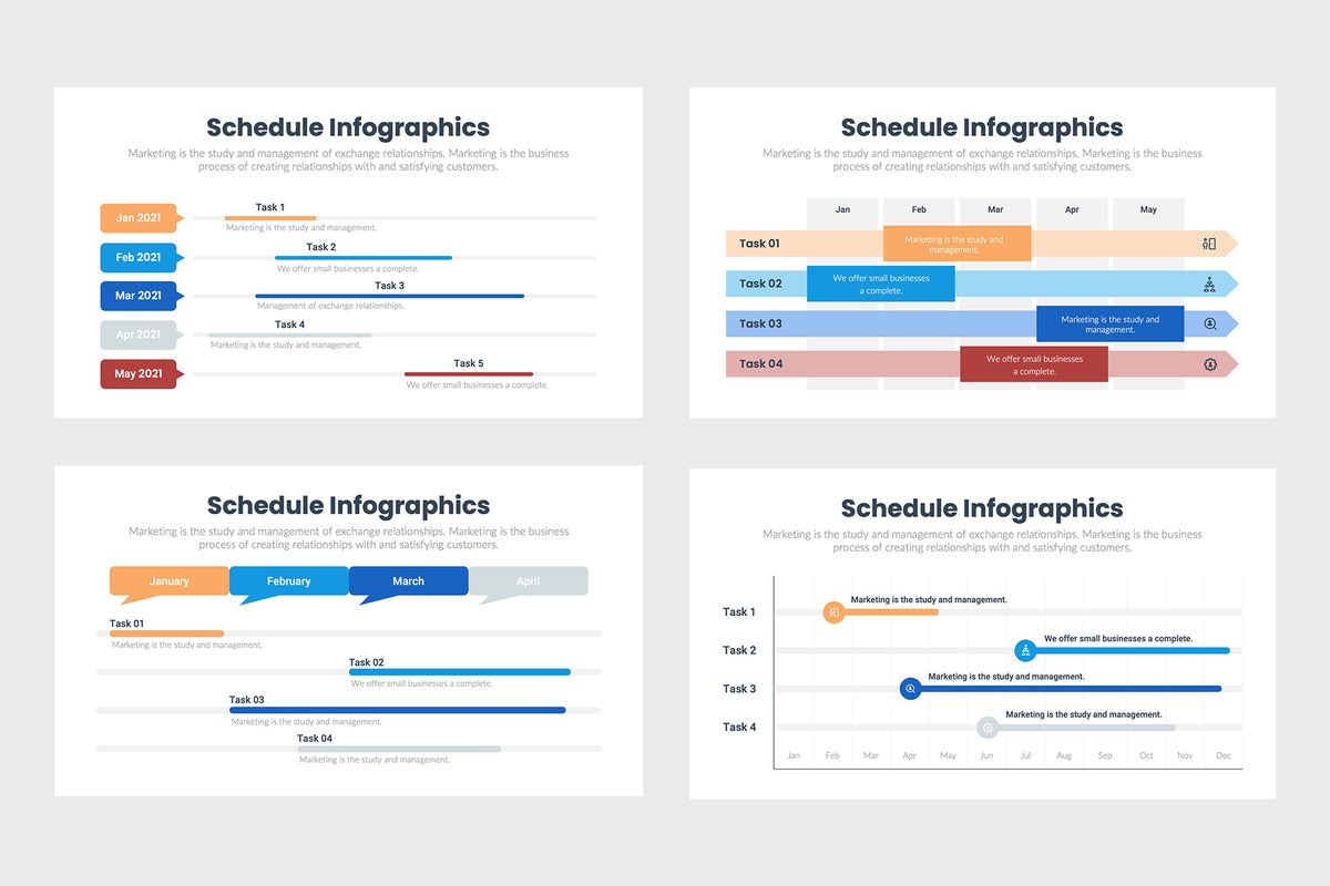 Schedule Infographics – infograpify