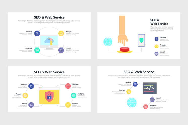 Infographic Seo Keynote Template