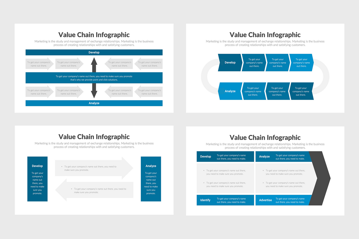 Value Chain Infographics – infograpify