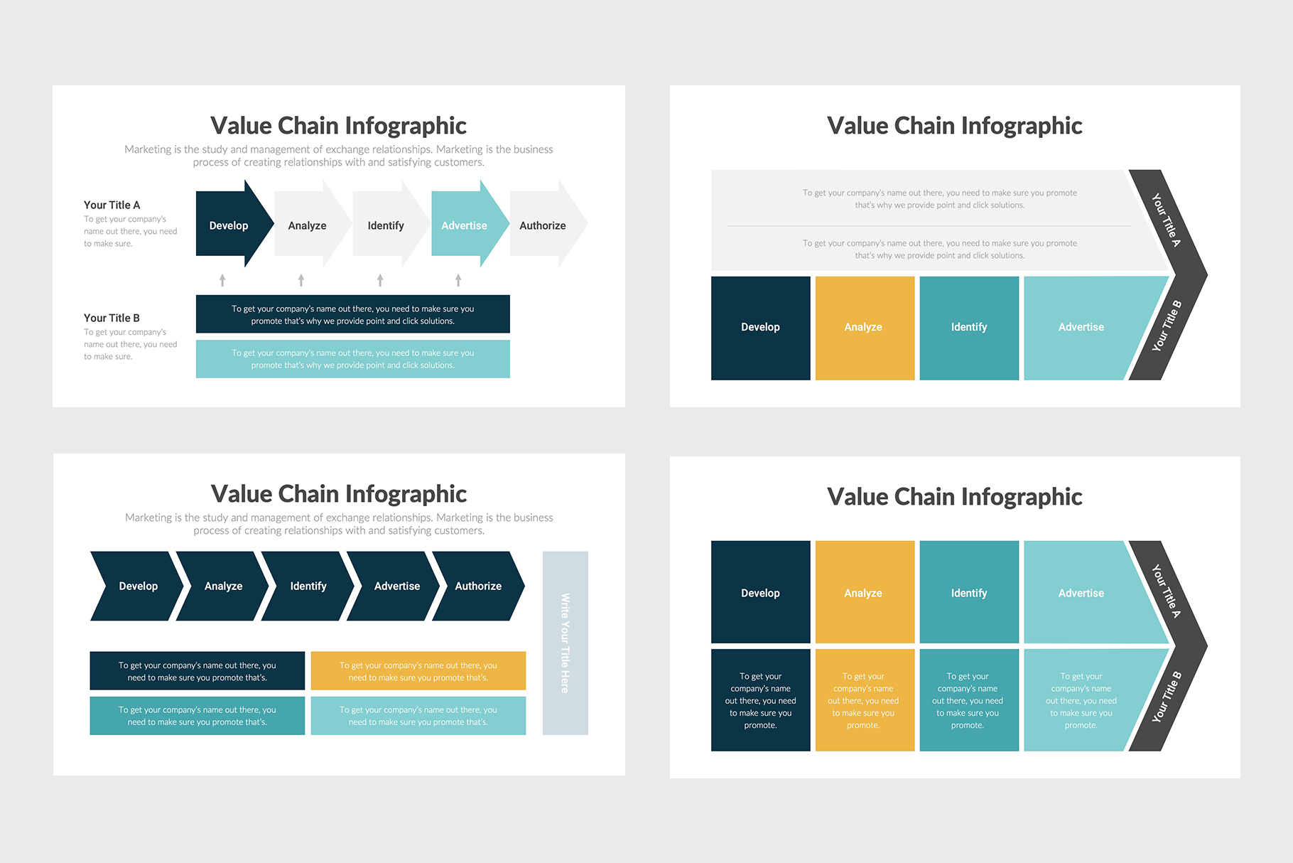 Value Chain Infographics – infograpify