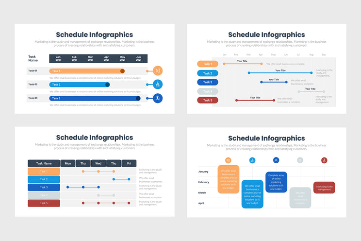 Schedule Infographics – infograpify