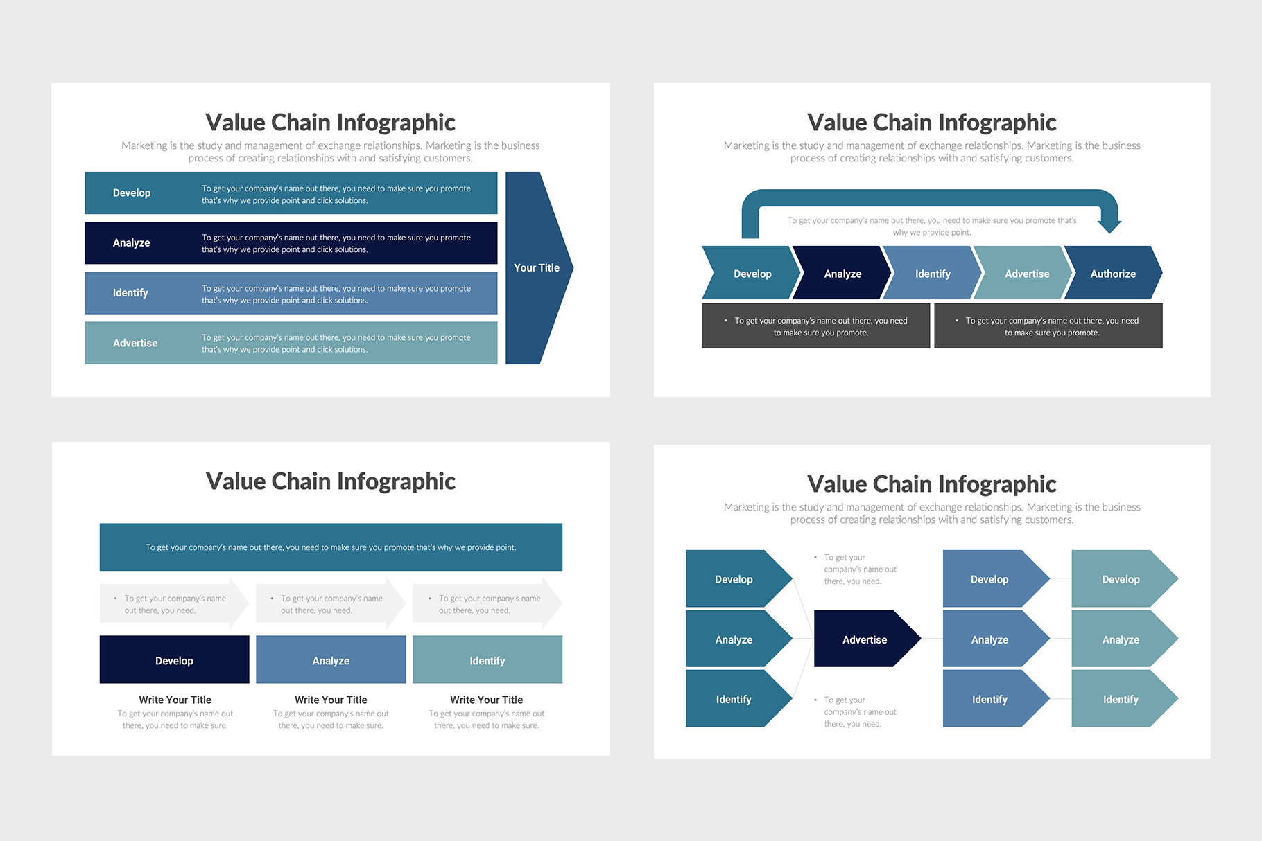 Value Chain Infographics – infograpify
