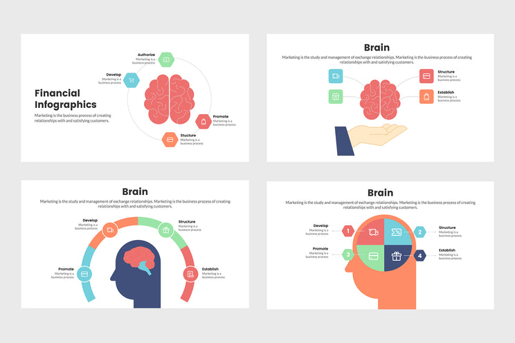 Infographic Brain Template