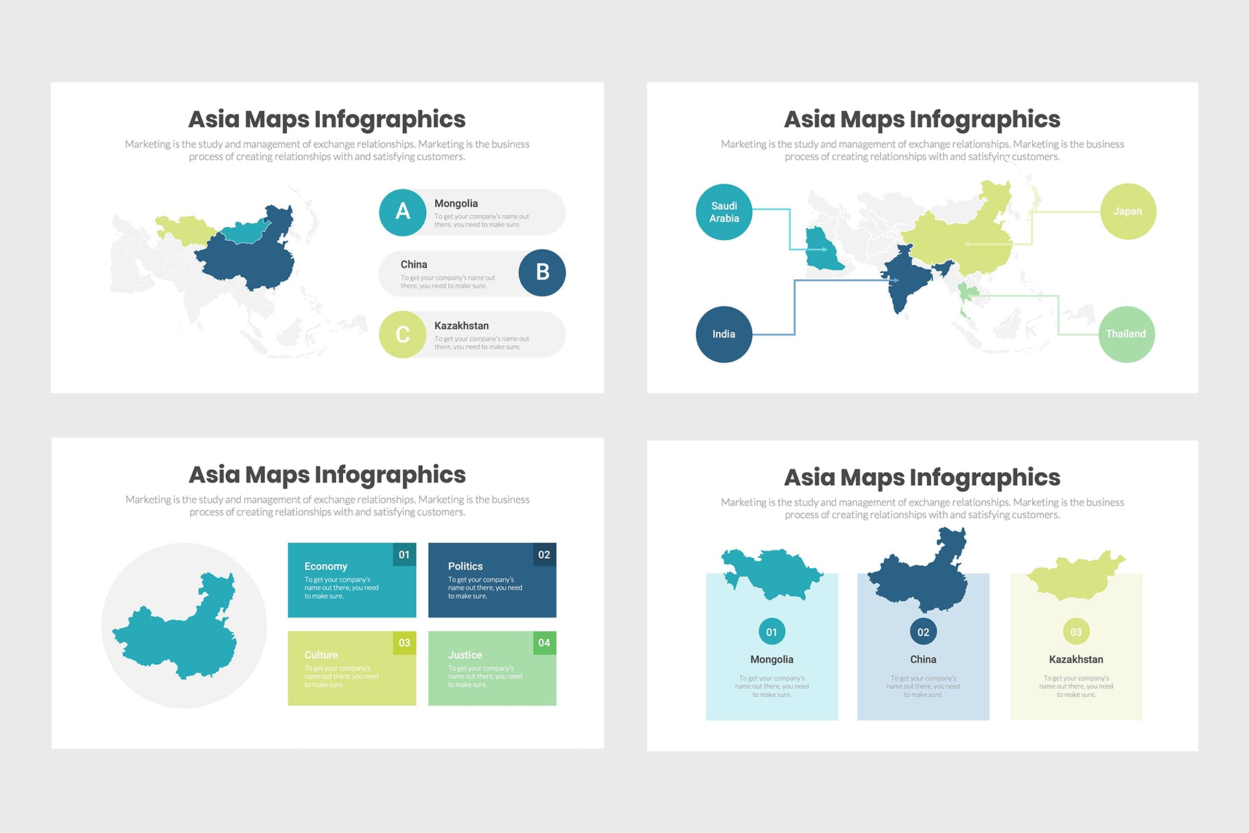 Asia Maps Infographics – infograpify