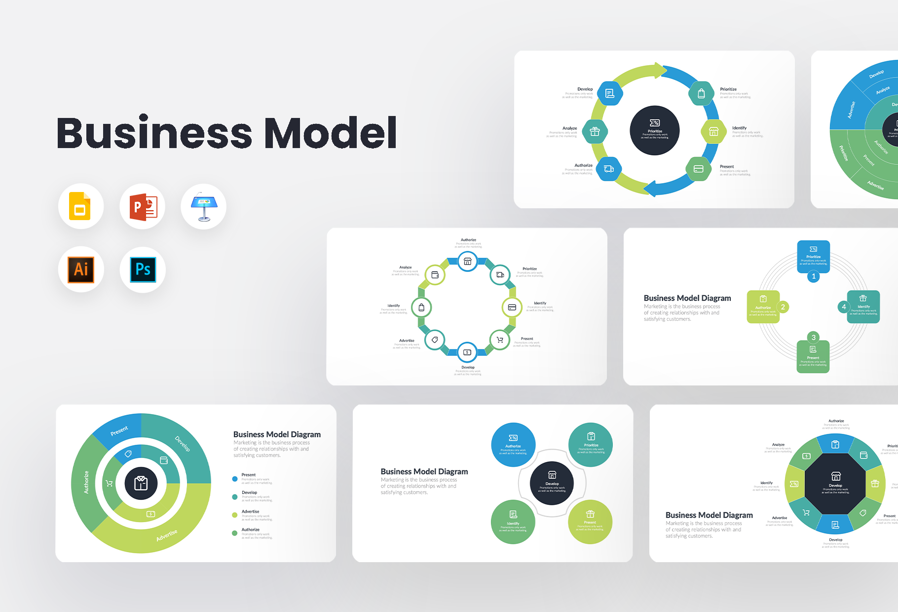 Infographic Business Model Canvas