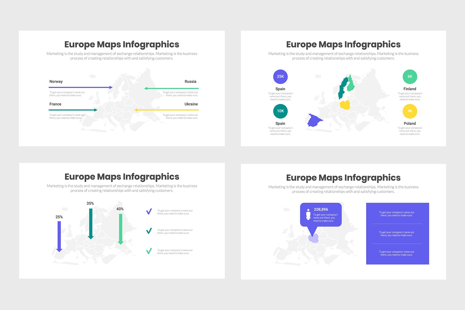 Europe Maps Infographics – infograpify