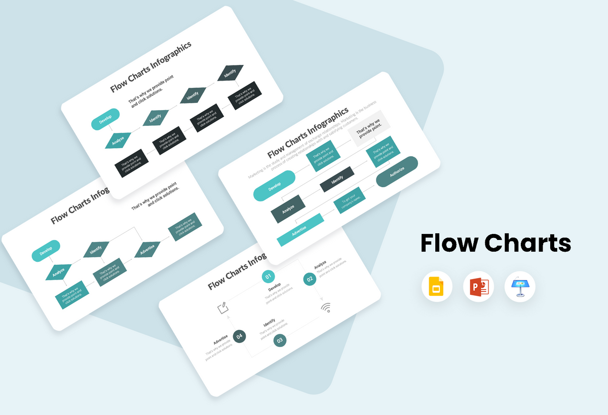 Flow Charts Infographics – infograpify