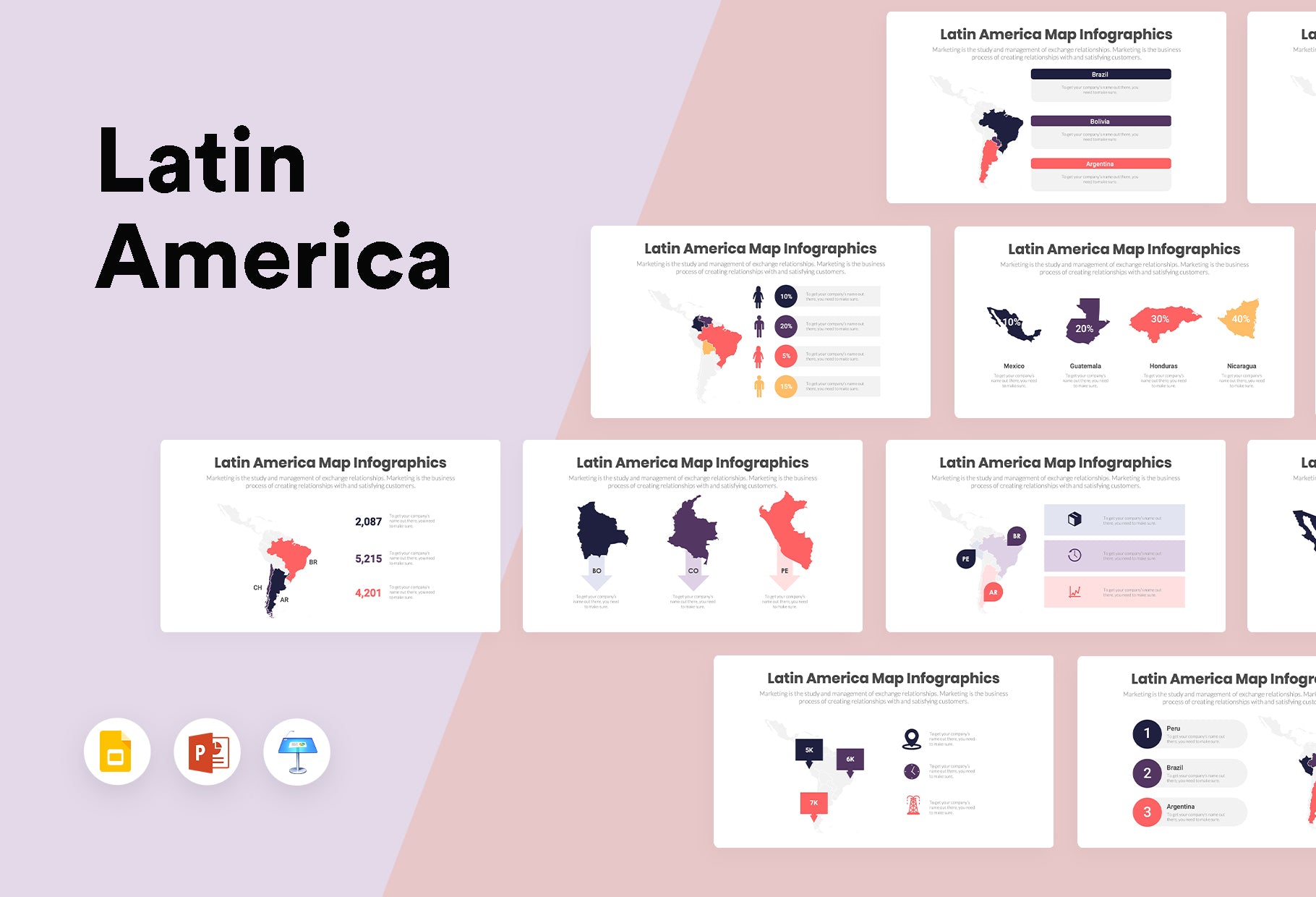 Latin America Infographics – infograpify