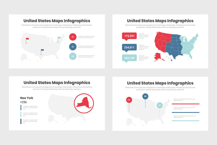 State Map Infographic