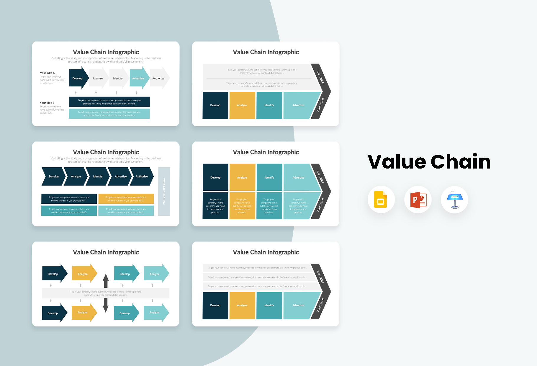 Value Chain Infographics – infograpify