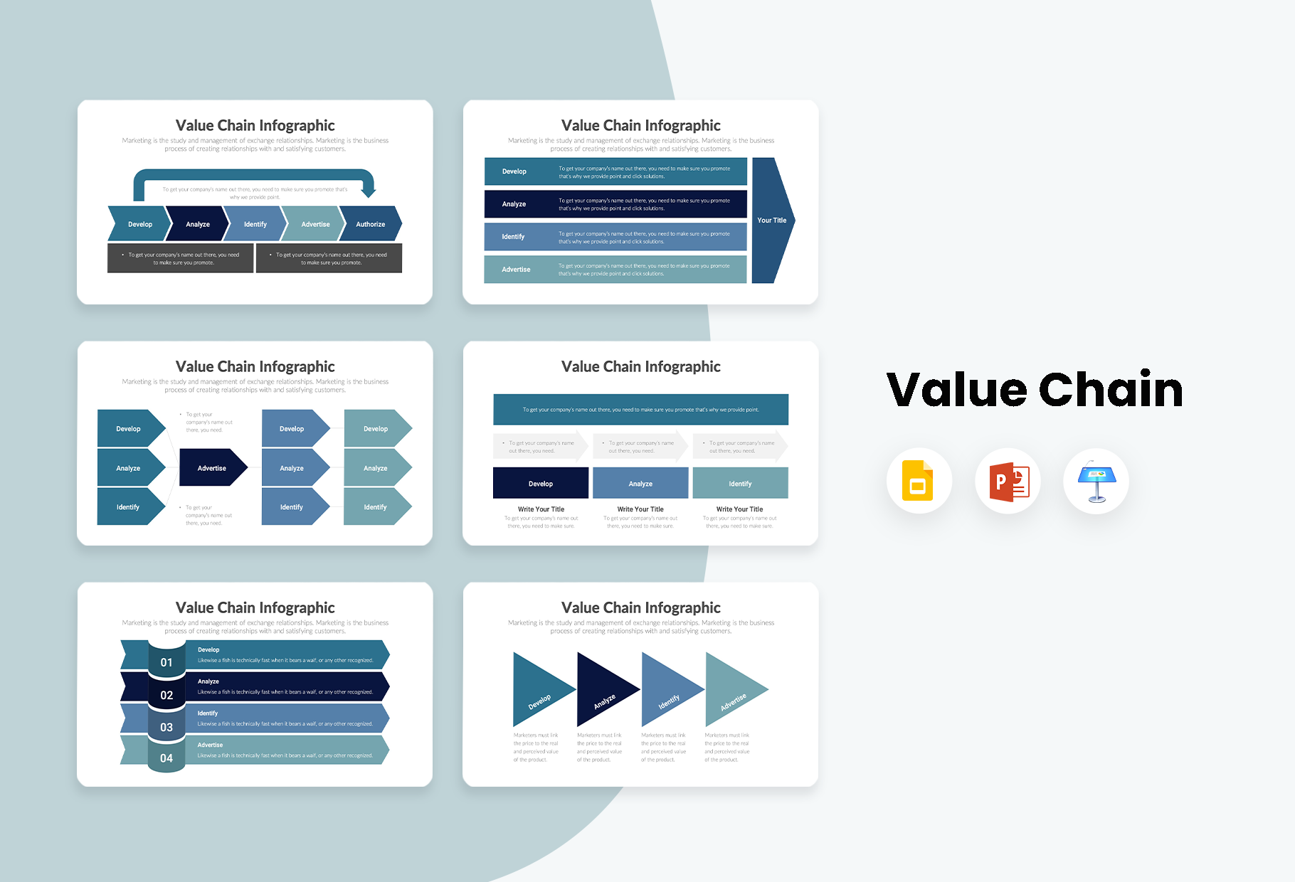 Value Chain Infographics – infograpify