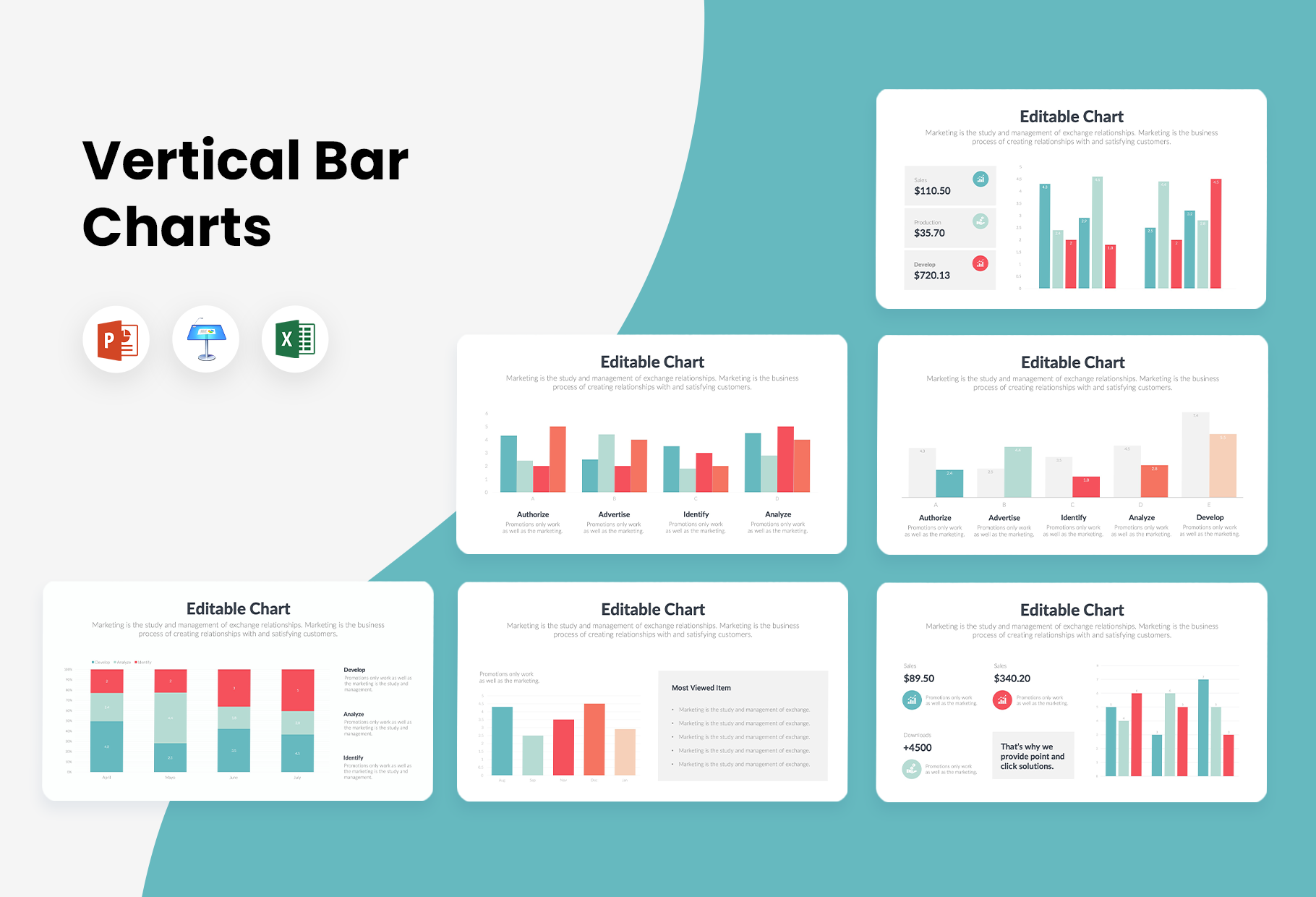Vertical Charts Infographics – infograpify